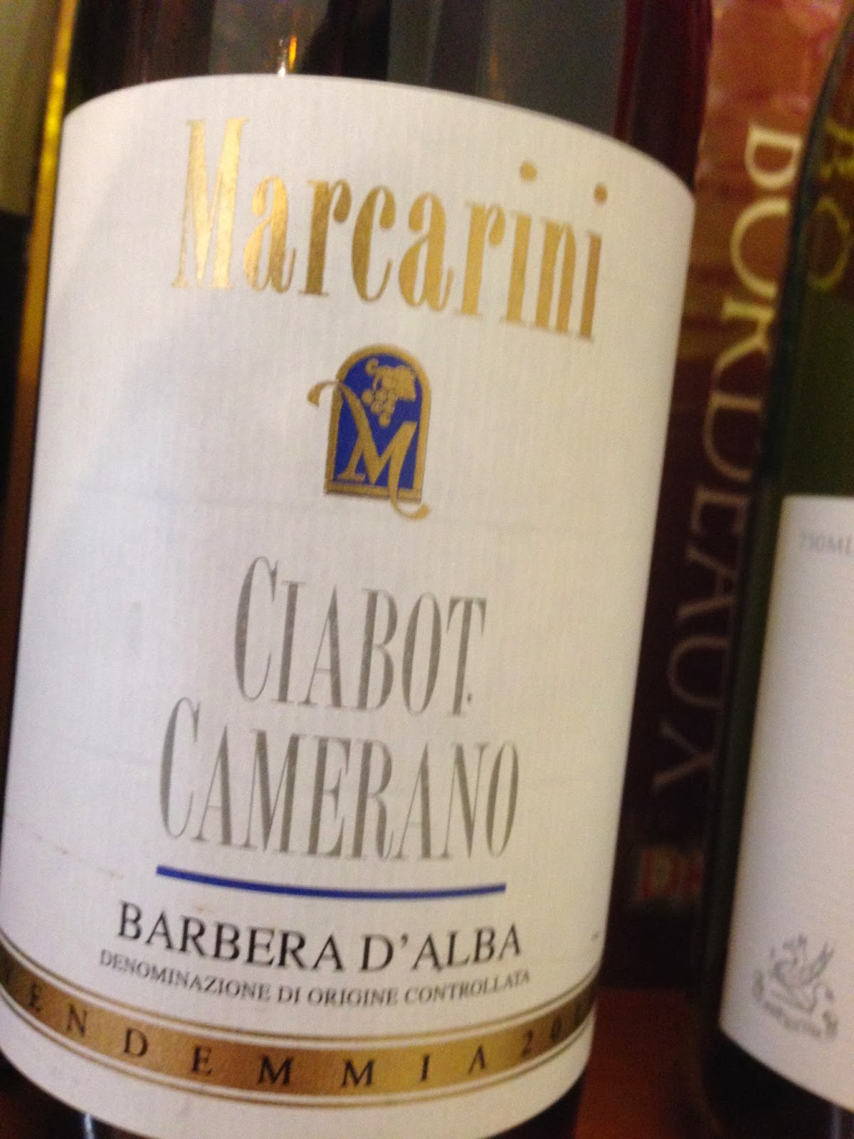 Marcarini Ciabot Camerano Barbera d'Asti 2010 - Grape Observer Wine Review