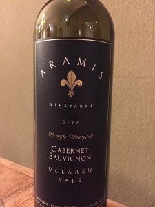 Aramis Cabernet Sauvignon 2012 - Grape Observer Wine Review