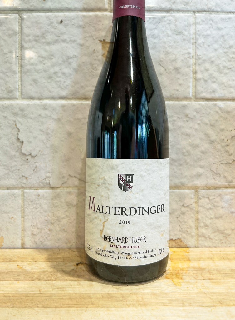 Bernhard Huber Malterdinger 2019 Wine Review - Grape Observer Wine Review