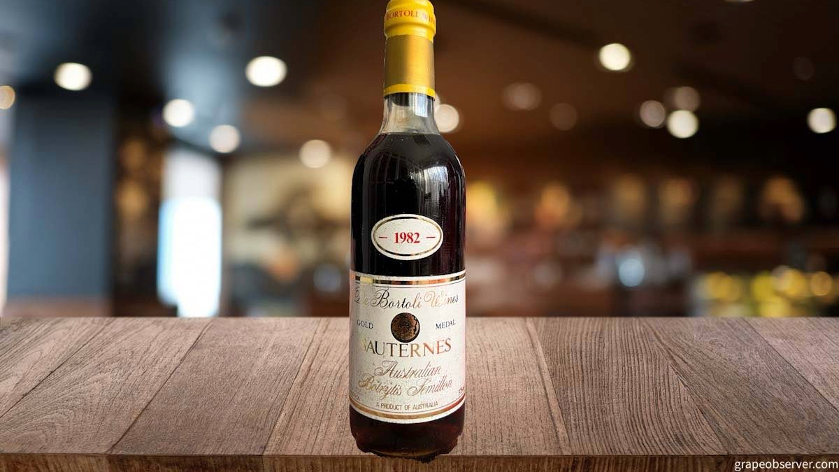 Exceptional Botrytis Semillon 1982: De Bortoli Australian Wine Review ...