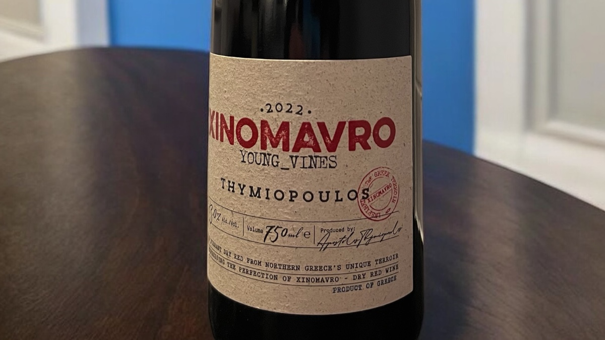 Thymiopoulus Xinomavro 2022 Review - Grape Observer Wine Review