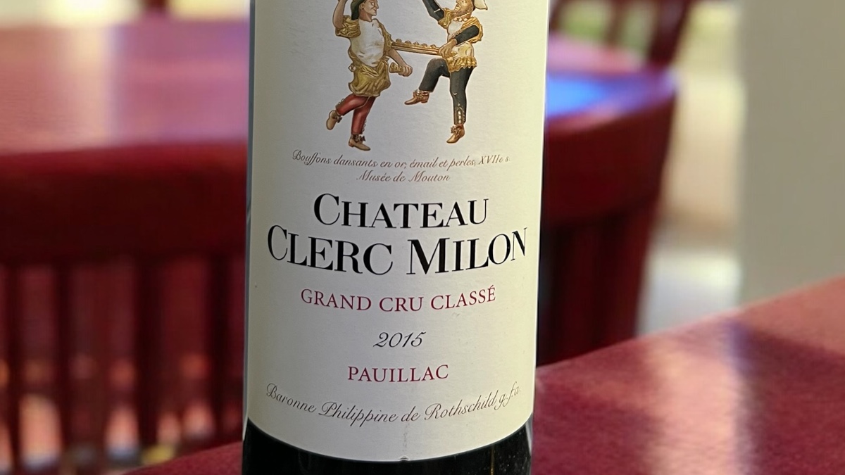 Château Clerc Milon 2015 Review - Grape Observer Wine Review